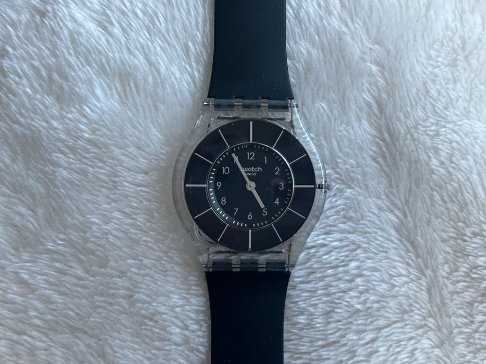 Swatch Uhr Skin schwarz | Kaufen auf Ricardo