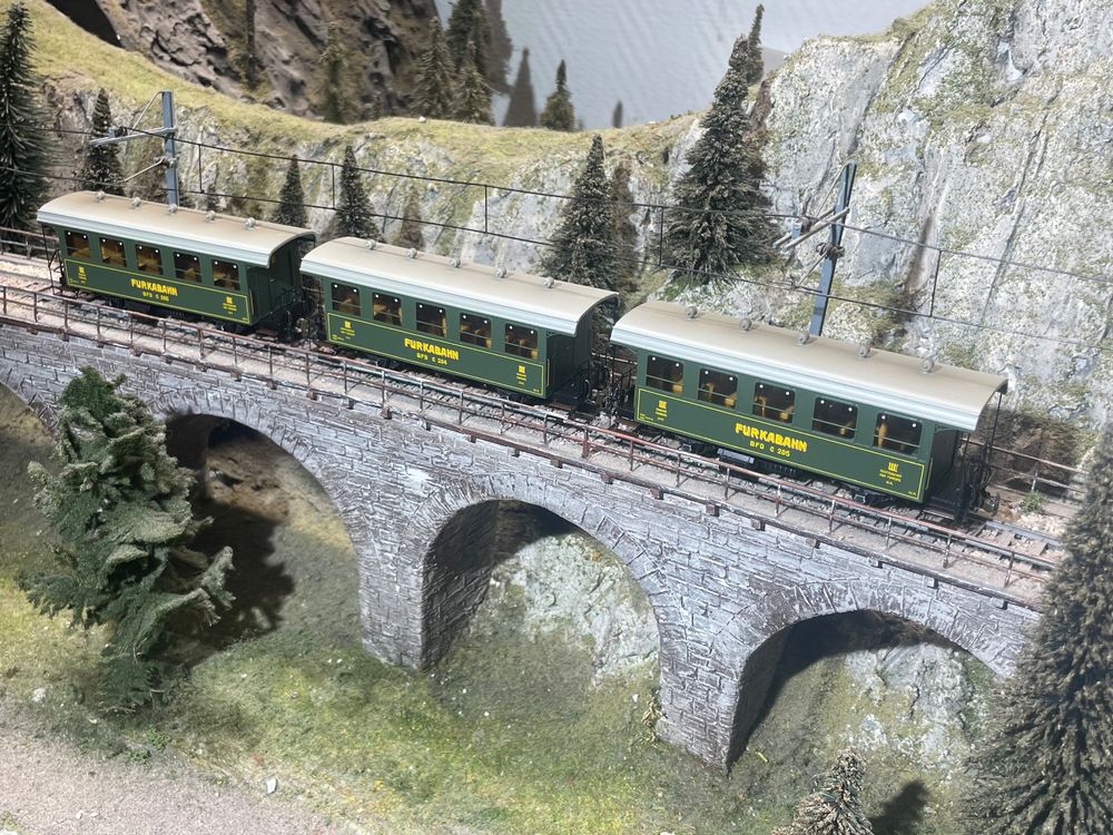 Ferro Suisse, BFD Wagenset, 3 Stk. (Neu (gemäss Beschreibung)) in ...