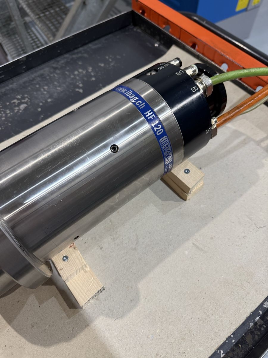 IBAG HF120 Spindel HSK 40 für CNC Maschine Fräsmaschine (Gebraucht) in ...