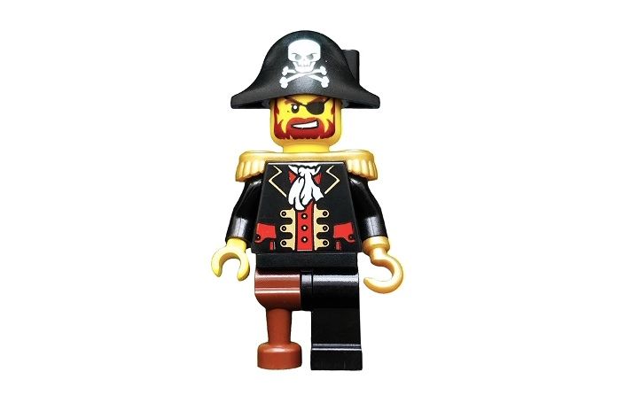 LEGO® Minifigur Captain Brickbeard - pi081 - (NEU) (Neu und ...