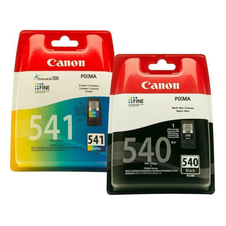 Original Canon PG-540 + CL-541 Patronen in Duopack (Neu und ...