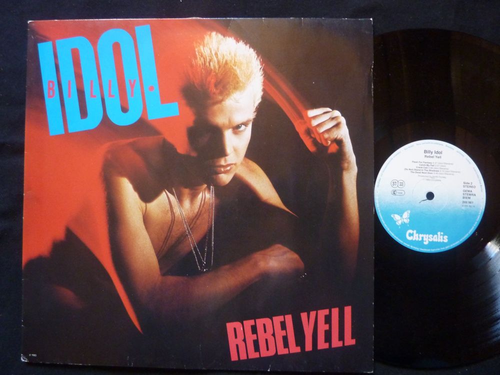 LP Rock Pop 80er: Billy Idol: Rebel Yell | Kaufen auf Ricardo