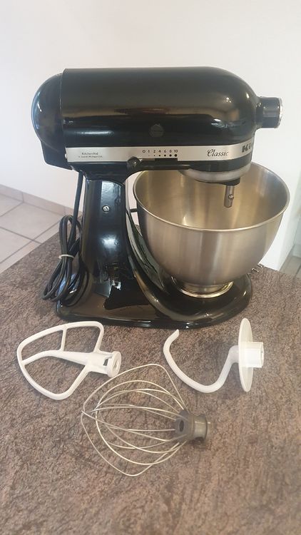KitchenAid Classic Küchenmaschine, schwarz, 4.3 L (Gebraucht) in ...