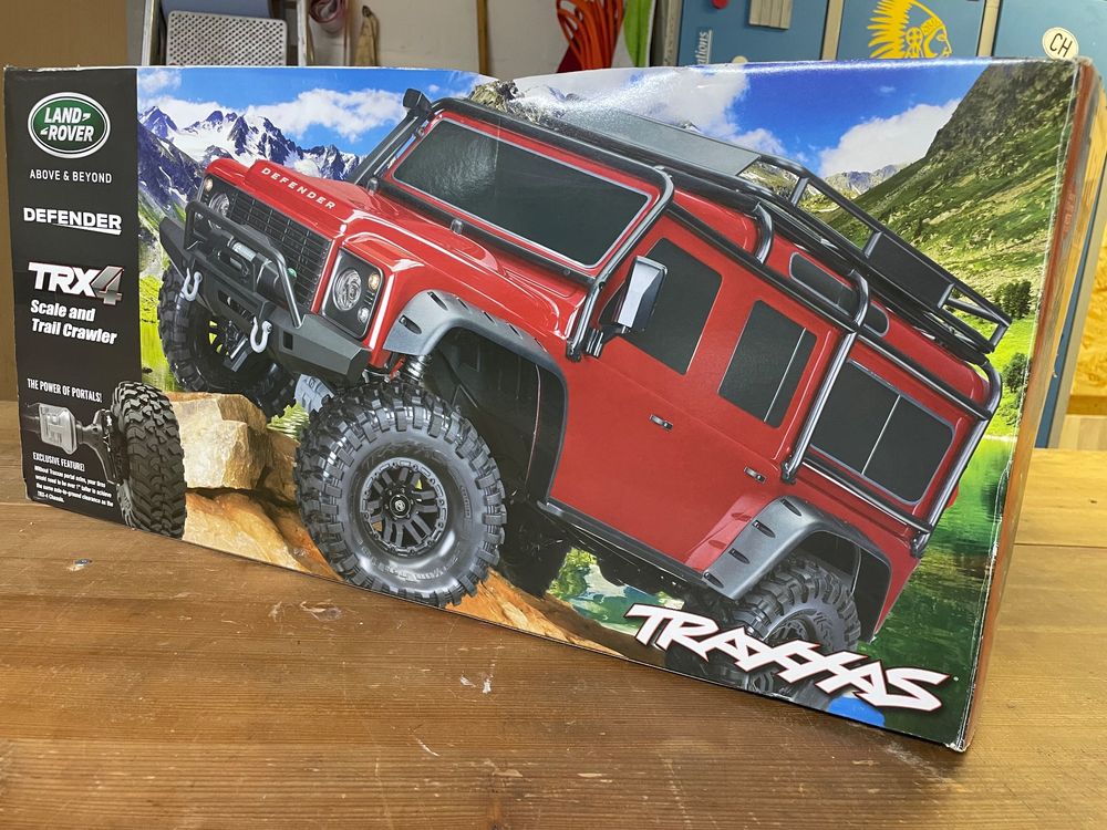 Traxxas Crawler TRX-4 Land Rover 1:10 rot | Kaufen auf Ricardo