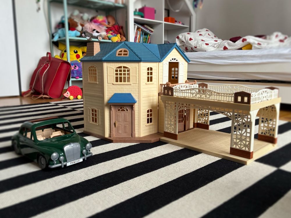 Sylvanian Family Haus [Blue Roof House Deluxe Set] (Gebraucht) in ...