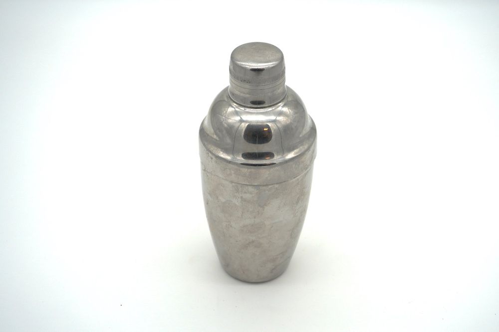 Vintage Cocktail Shaker Bar Mixer aus Chromstahl D060 (Gebraucht) in ...