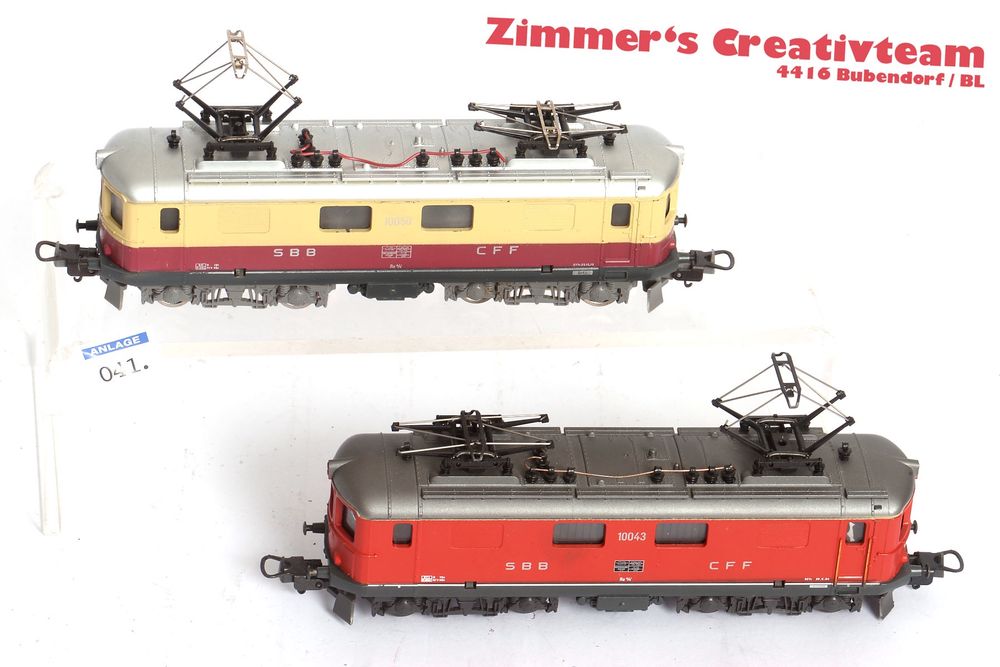 2 LIMA SBB Lok’s Re 4/4, H0, GS (Defekt) in Bubendorf für CHF 24.95 – mit Lieferung auf Ricardo ...