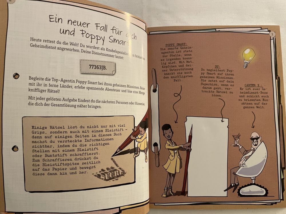 Escape Gamebuch -Geheime Mission für Kinder ab 10 Jahren (Neu (gemäss ...