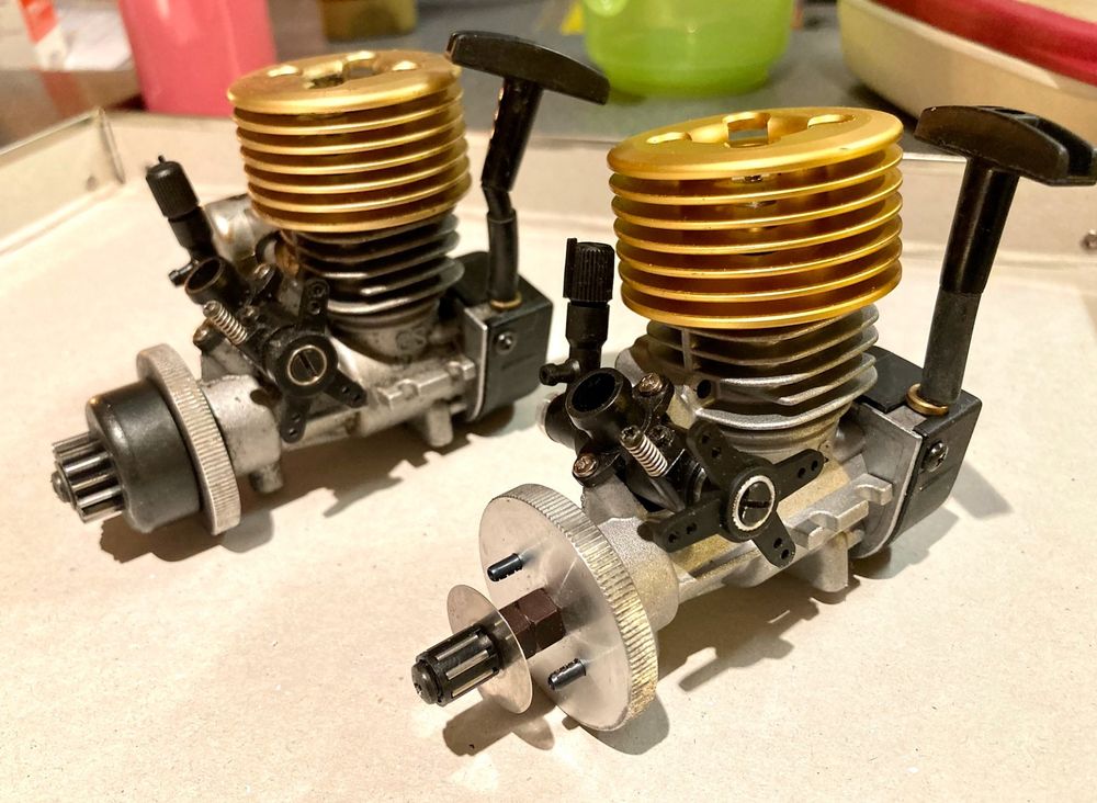 2x Kyosho GS 15 2.5ccm Nitro engine made in japan | Kaufen auf Ricardo
