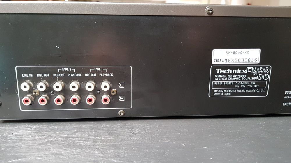 Technics Graphic Equalizer SH-8066 | Kaufen auf Ricardo