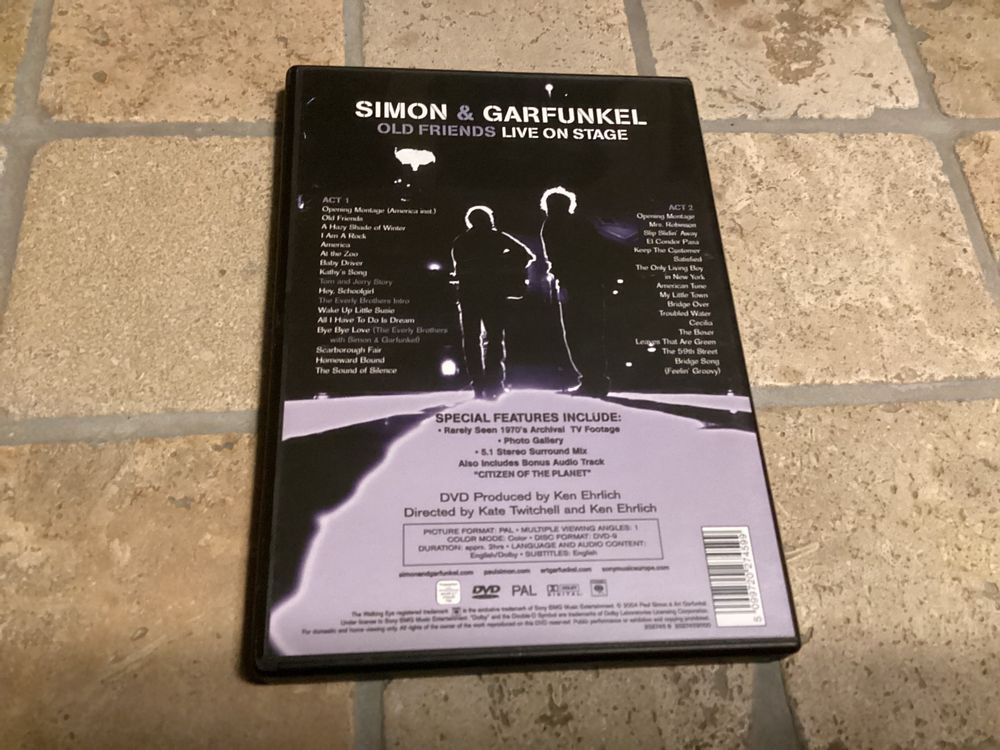 DVD, Simon & Garfunkel, Old Friends, Live on Stage | Kaufen auf Ricardo
