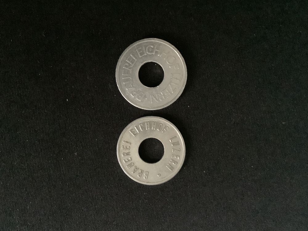 Jetons Brauerei Eichhof Luzern (Gebraucht) in Kriens für CHF 1 – mit Lieferung auf Ricardo kaufen