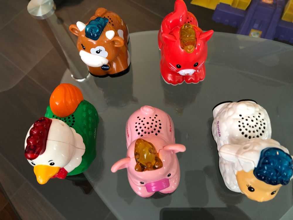 5 Vtech Tiere (Gebraucht) in Rekingen AG für CHF 15 – nur Abholung auf ...