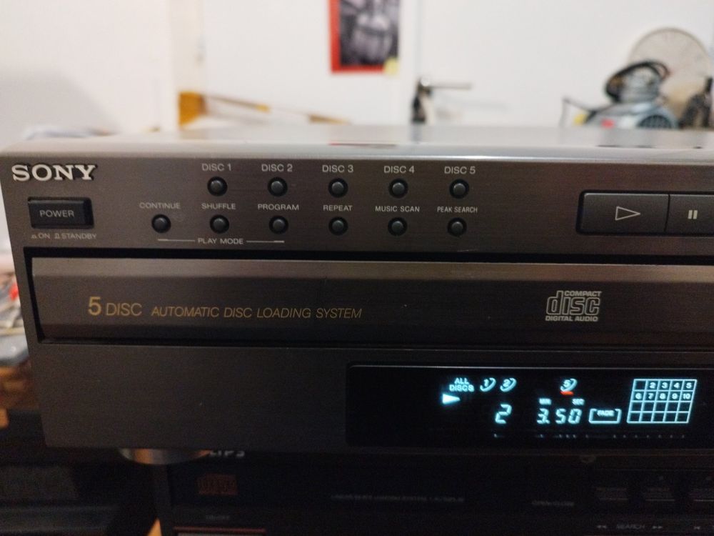 Sony CDP-C422M Lecteur 5 cd (D'occasion) à Vallorbe pour CHF 55 ...