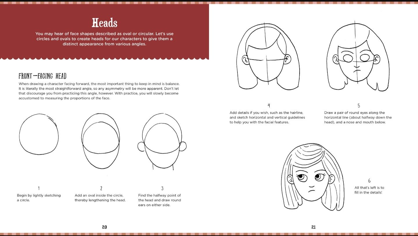 Cartooning Made Easy Circle Triangle Square Draw Unique Cart (Neu ...
