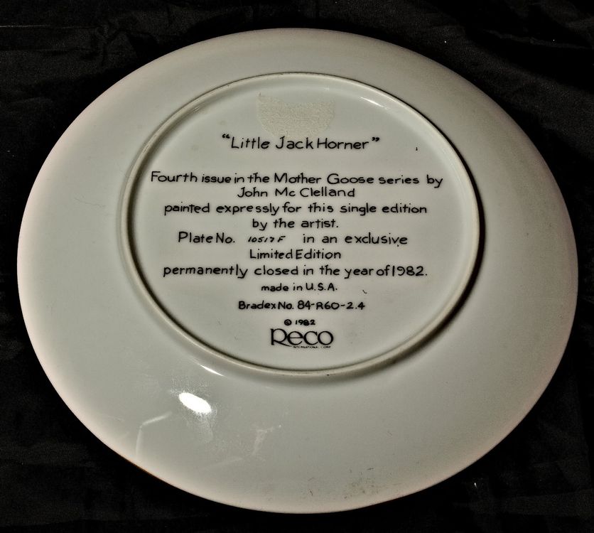 John Mc Clelland: «Little Jack Horner» Mother Goose Series | Kaufen auf ...