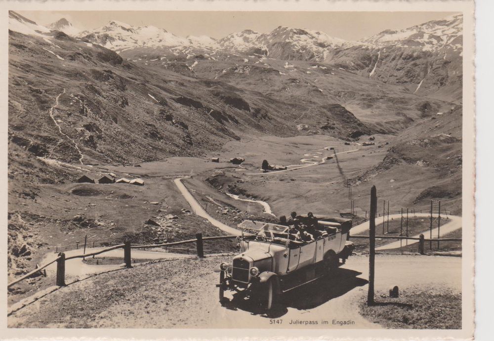 GR Julierpass Postauto Saurer Albert Steiner | Kaufen auf Ricardo