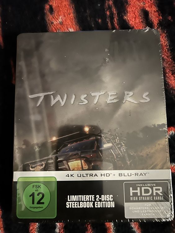 Twisters 4K UHD Steelbook geprägt limitiert 2 Discs OVP | Kaufen auf ...