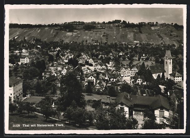 AK Thal, Panorama mit Steinernem Fisch | Kaufen auf Ricardo