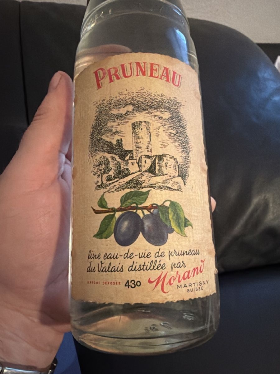 Selten! Morani Pruneau Eau-de-Vie du Valais, Martigny (Gebraucht) in ...