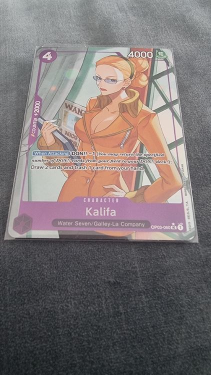 One Piece Karte Kalifa OP03-006 Leader (Neu (gemäss Beschreibung)) in Büttikon AG für CHF 20 ...