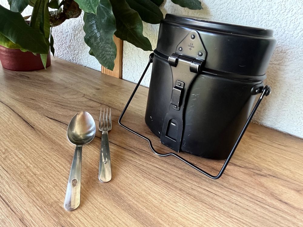 Gamelle - Kochgeschirr Schweizer Armee / Militär 4-teilig (Gebraucht) in Burgdorf für CHF 6 ...