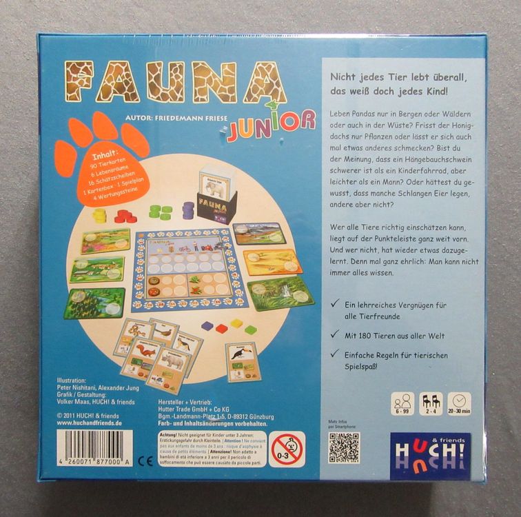 Fauna - Das tierisch gute Wissensspiel - Junior (Neu (gemäss Beschreibung)) in Auenstein für CHF ...