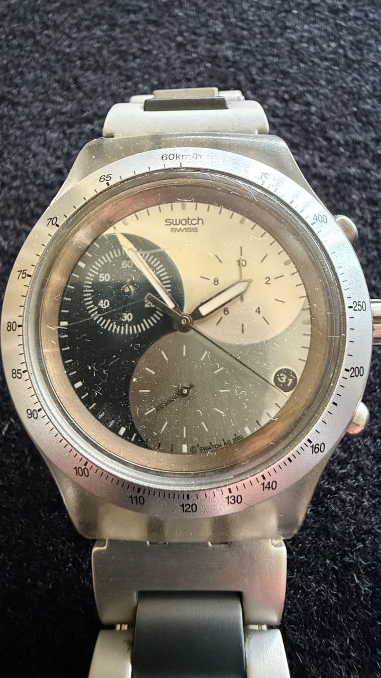 Swatch IRONY Armbanduhr (Gebraucht) in Rothenburg für CHF 1 – mit ...