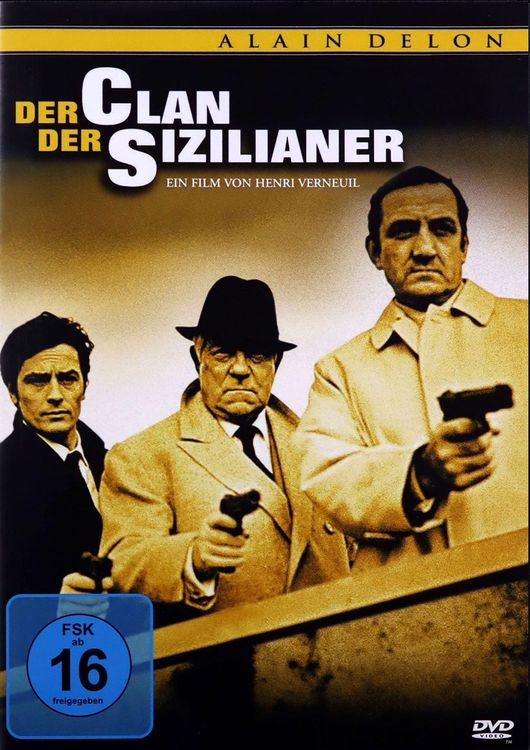 Der Clan der Sizilianer (1969) Gabin/Alain Delon/Ventura/DVD (Gebraucht ...