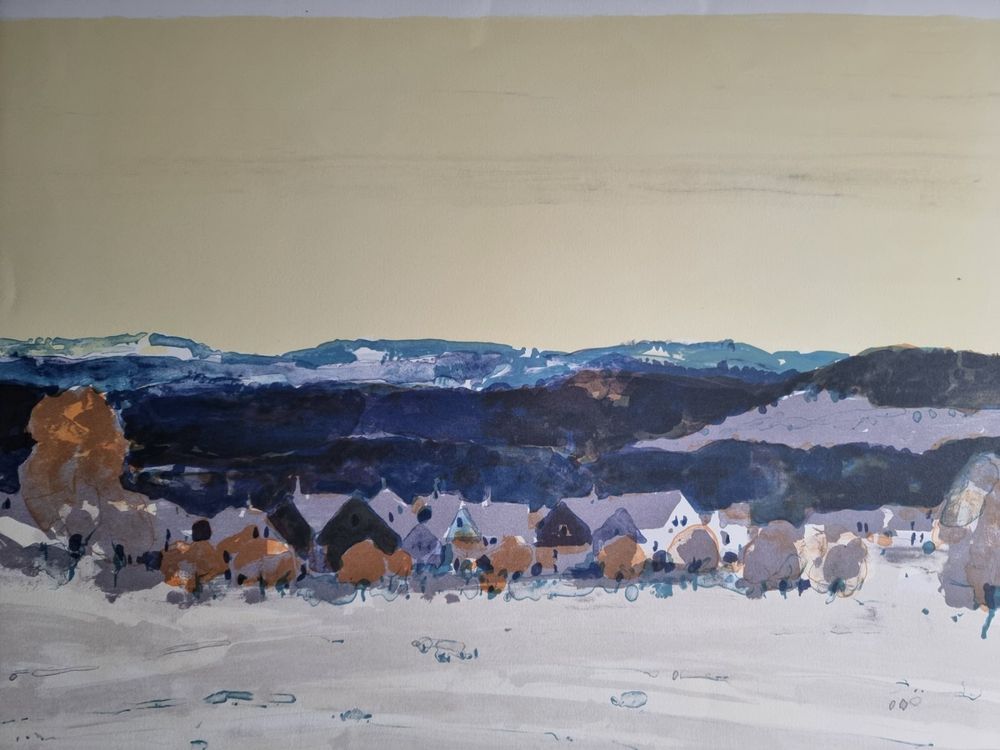 HANS-RUEDI SIEBER LITHOGRAPHIE SIGNIERT KÜNSTLERPROBE (Gebraucht) in ...