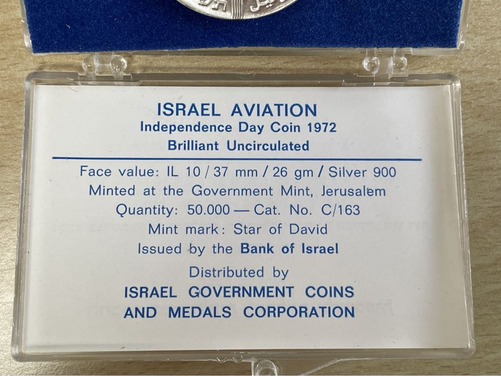 Israel Aviation Independence Day 1972 (Neu (gemäss Beschreibung)) in ...