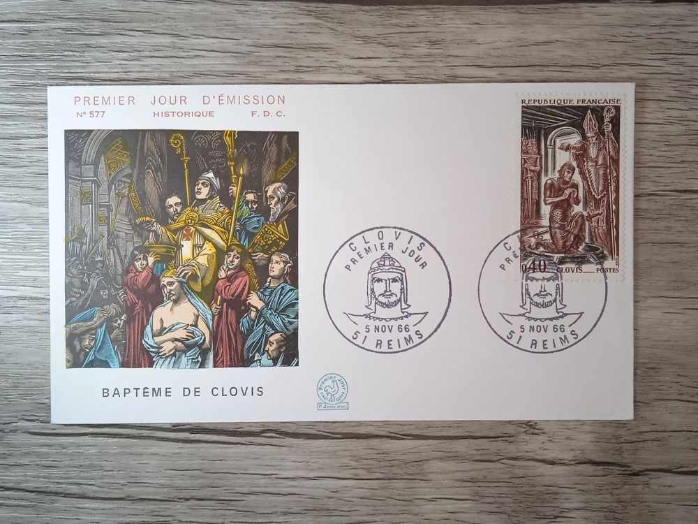 TR47 Enveloppe + Timbre France 1966 (Gebraucht) in Cousset für CHF 0.65 – mit Lieferung auf ...