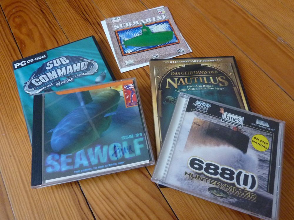 5 U-Boot Simulationen ab 1.-- !!! | Kaufen auf Ricardo