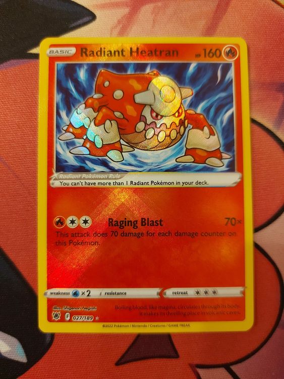 Radiant heatran 027/189 astral radiance | Kaufen auf Ricardo