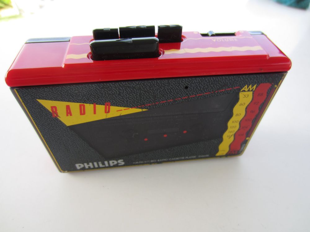 Philips Walkman mit Radio 70er Jahre Kult Design (D'occasion) à Sursee ...