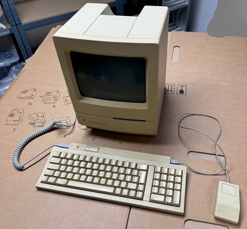 Apple Macintosh Classic, Jg. 1990, Vintage | Kaufen auf Ricardo