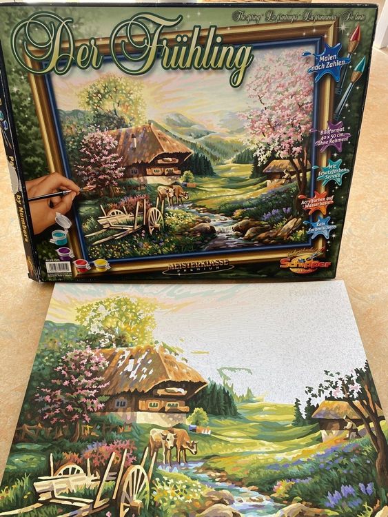 Malen Nach Zahlen Bild/Meisterklasse Premium (Gebraucht) in Meienried für CHF 5 – mit Lieferung ...
