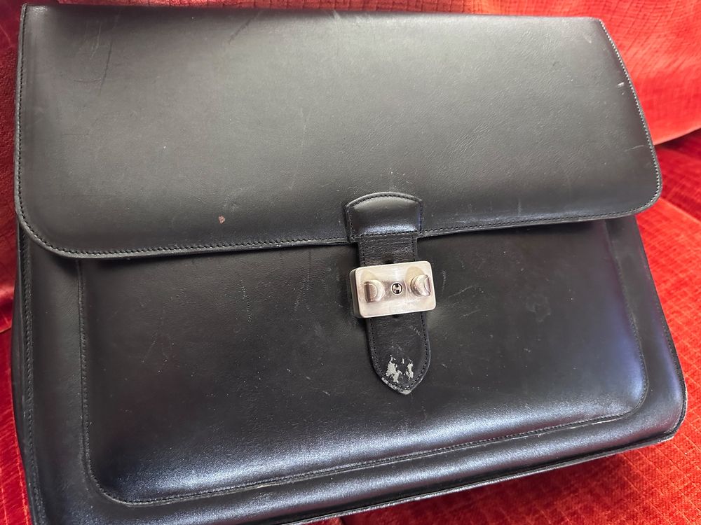 Cartable en cuir | Kaufen auf Ricardo