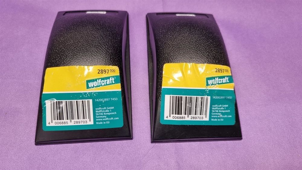 2 Stk. Wolfcraft Hand Schleifklotz (Neu (gemäss Beschreibung)) in ...