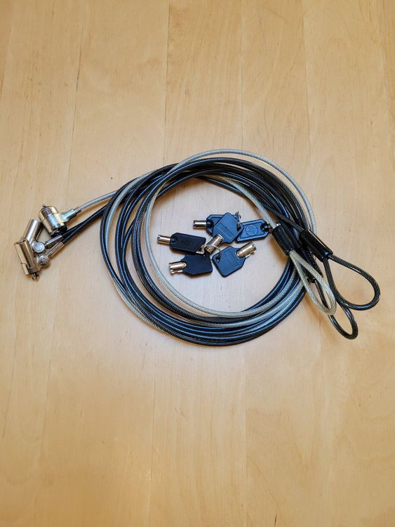 3x Verrous PC type Kensington avec clefs (2x HP) | Kaufen auf Ricardo