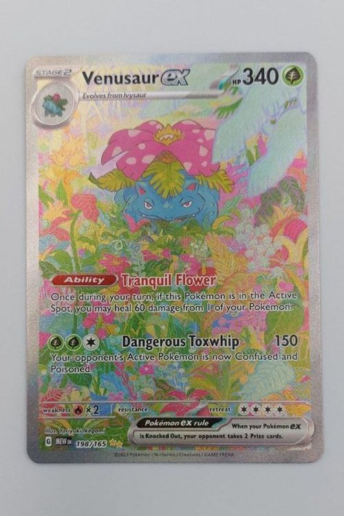 Venusaur ex (198/165 Set MEW 151) NM / ENG | Kaufen auf Ricardo