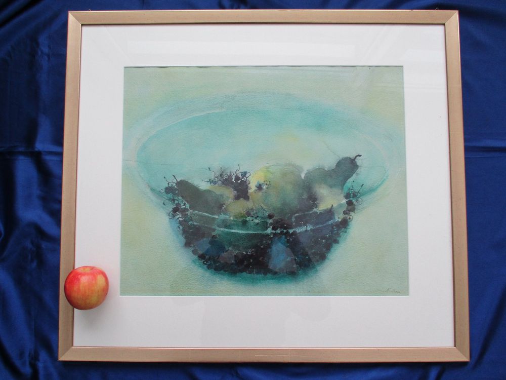 Hans Ruedi Sieber 1926 - 2002 grosses Aquarell | Kaufen auf Ricardo
