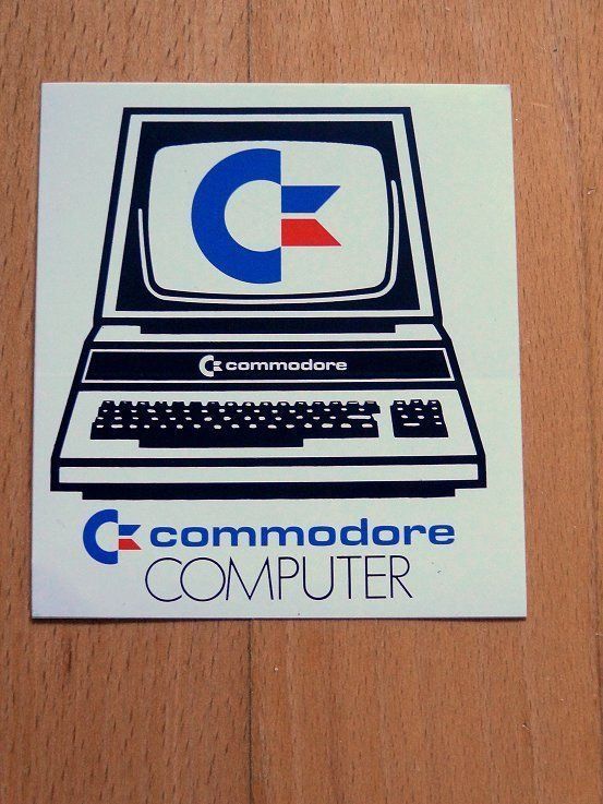 Commodore C64 original Aufkleber 80er | Kaufen auf Ricardo