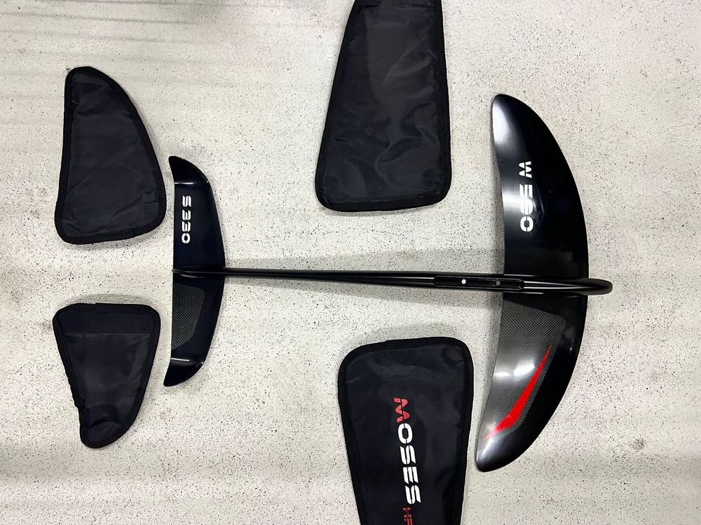 Kite Foil Set Moses Sabfoil Frontwing, Fuselage & Stabilizer (Neu ...