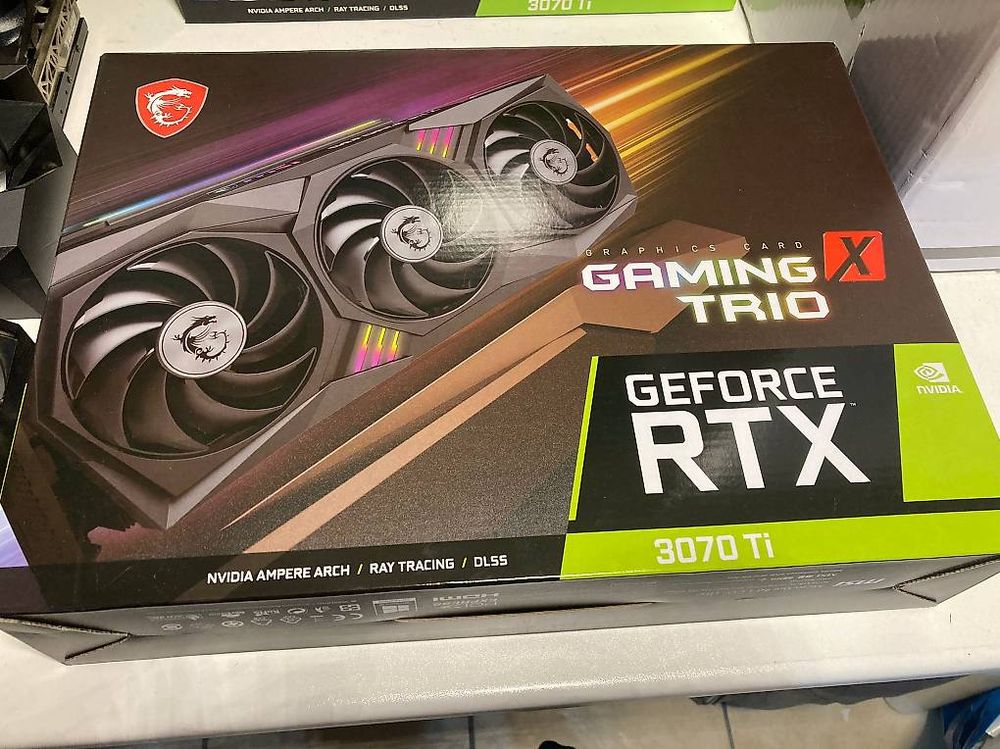 GeForce RTX 3070 Ti GAMING X TRIO 8G | Kaufen auf Ricardo