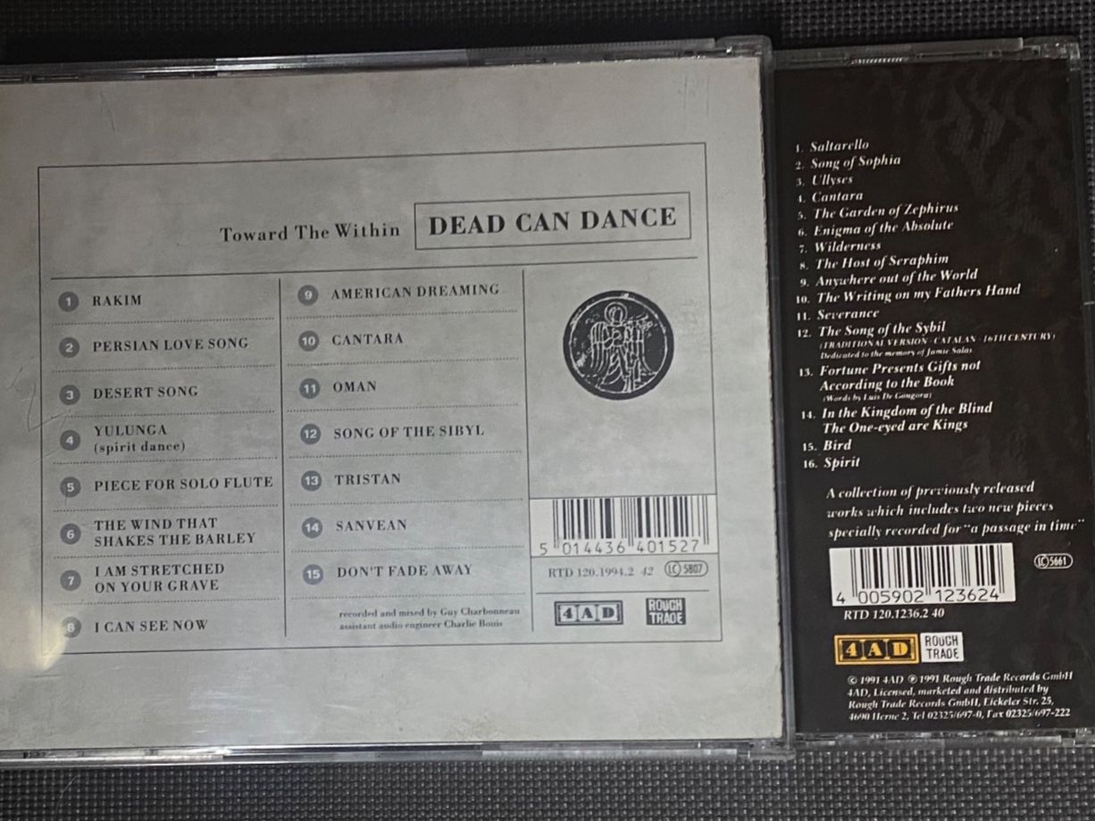 Dead Can Dance - Toward A Passage in Time 2 CD - Rock (Gebraucht) in ...
