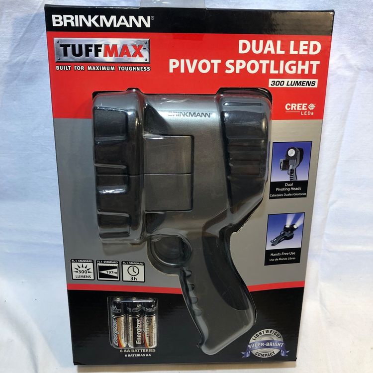 Brinkmann Dual LED Pivot Spotlight | Kaufen auf Ricardo