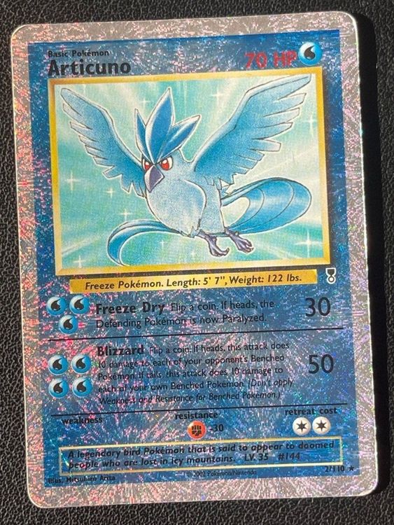 Articuno 2/110 Reverse Holo Pokémon Legendary Collection | Kaufen auf Ricardo