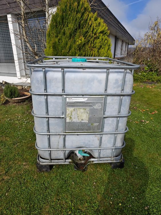1000 Liter Tank (Gebraucht) in Schleinikon für CHF 35 – nur Abholung ...