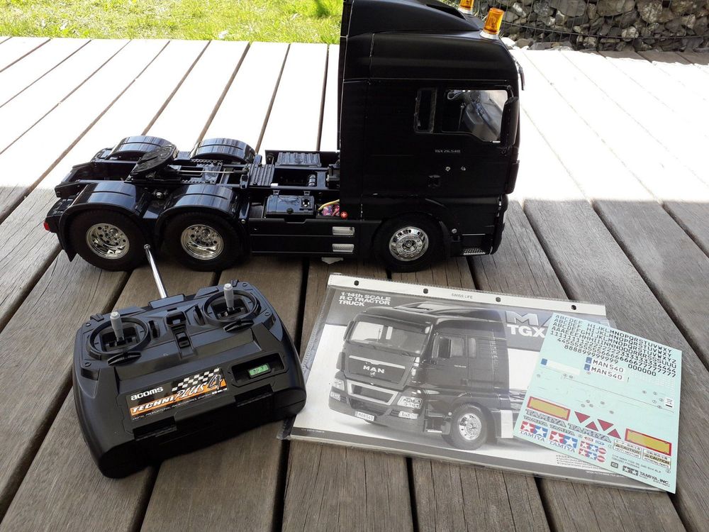 Tamiya MAN 3-Achs LKW mit Drehlicht (Gebraucht) in Hausen am Albis für ...